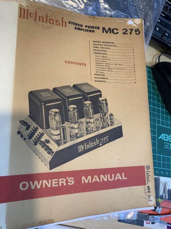 McIntosh MC275 歡迎識聽,保證全原廠，使用正常,內部零組件非常新,可議（已售出） | 露天市集 | 全台最大的網路購物市集