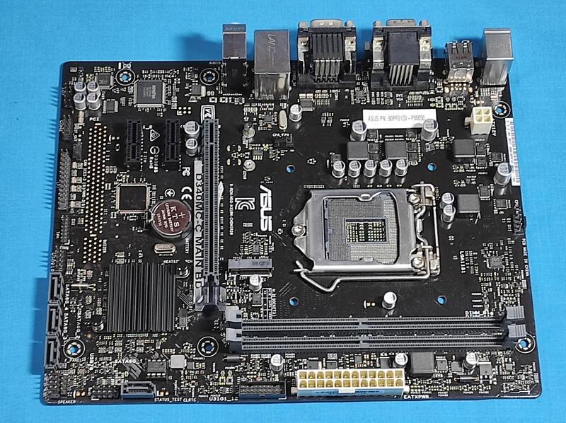 ASUS華碩 Intel 1151主機板 D340MC MAIN BD 支援8代9代CPU 良品 | 露天市集 | 全台最大的網路購物市集