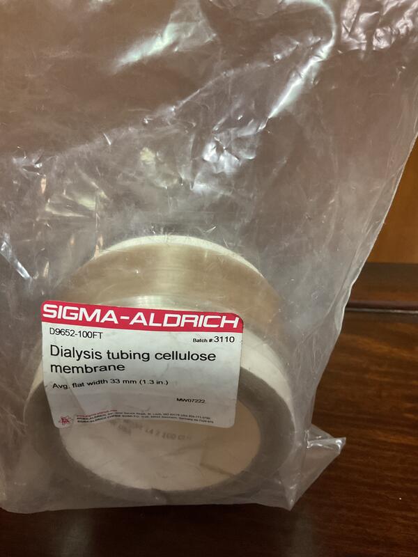 D9652-100FT 透析袋 (dialysis tubing cellulose membrane)｜Sigma | 露天市集 | 全台最 ...