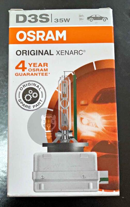 OSRAM【D1S /D3S 35W】德製 HID 氙氣燈泡 66140 66340 E1 歐司朗 AUDI 頭燈 | 露天市集 | 全台最大 ...