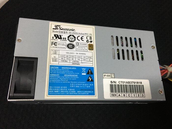 海韻SS-250SU 250W 80PLUS準系統專用電源供應器 長:15 寬:8.1 高:4 $300 | 露天市集 | 全台最大的網路購物市集