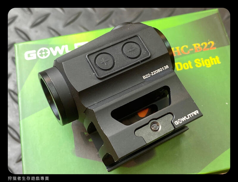 【狩獵者生存專賣】GOWUTAR HHC-B22 Shake Awake 1x20 內紅點瞄準器-T1風格-黑色 | 露天市集 | 全台最大的 ...