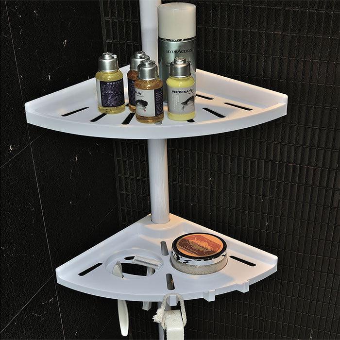 【方陣收納】ikloo頂天立地角落多功能伸縮四層置物架TS104 3入 | 露天市集 | 全台最大的網路購物市集