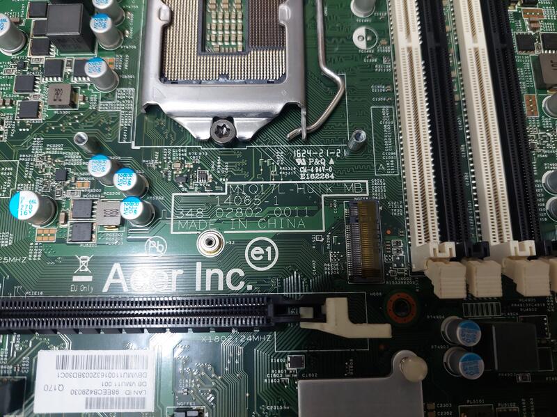 Acer MIQ17L-Hulk MB 14065-1 / Veriton M6640G 套裝機 主機板1151/附擋板 | 露天市集 | 全 ...