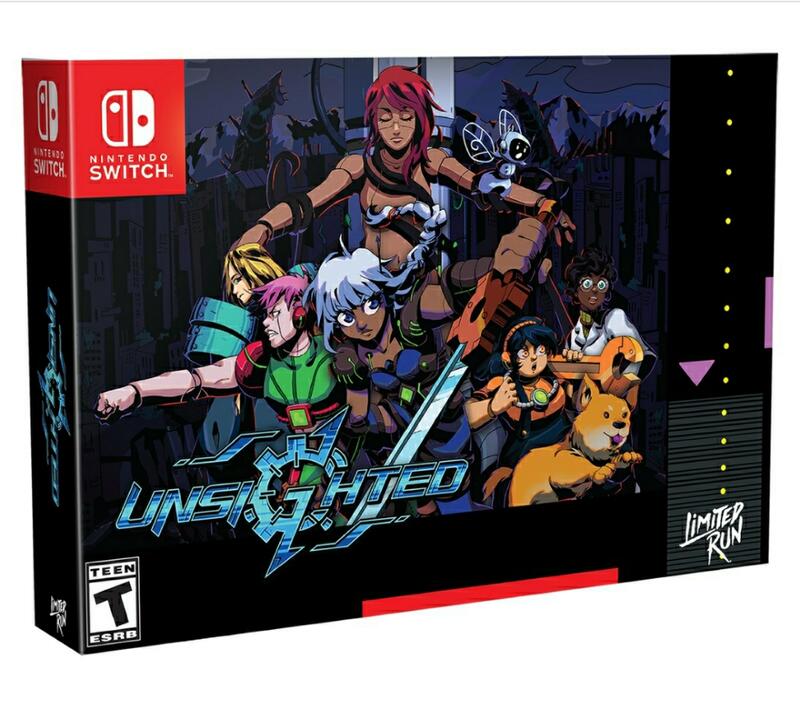 【超級稀有遊戲】NS Switch遊戲 UNSIGHTED 中文版 全球限量發行 ARPG 動作角色扮演遊戲 | 露天市集 | 全台最大的網路購物市集