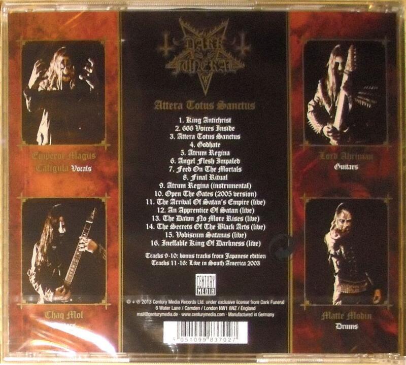 Dark Funeral / Attera Totus Sanctus (全新封裝歐版) | 露天市集 | 全台最大的網路購物市集