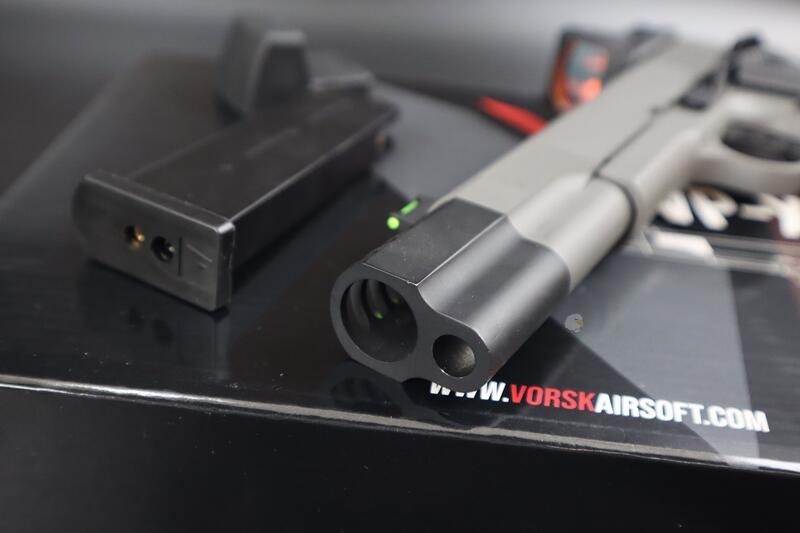 【翔準AOG】VORSK VP-X Gas 1911瓦斯手槍+RMR瞄具 VGP-03-07 補償器 凸起光纖鐵瞄準器 | 露天市集 | 全台 ...