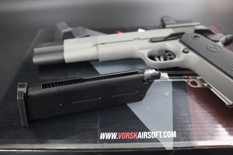 【翔準AOG】補貨中 VORSK VP-X Gas 1911瓦斯手槍+RMR瞄具VGP-03-07 補償凸起光纖鐵瞄準器 | 露天市集 | 全 ...