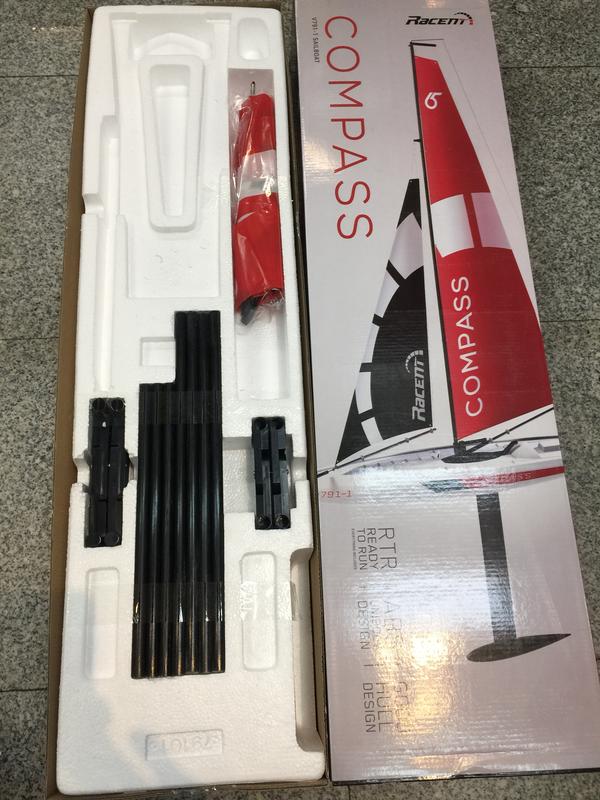 (飛恩模型) COMPASS RG65級 競賽帆船650mm 全套RTR帶遙控器版本 | 露天市集 | 全台最大的網路購物市集