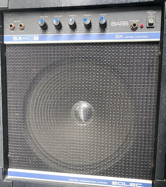 二手市面稀少復古SOLEC SX-80B Amp Speaker(上電有反應但無聲音輸出有電流聲 | 露天市集 | 全台最大的網路購物市集