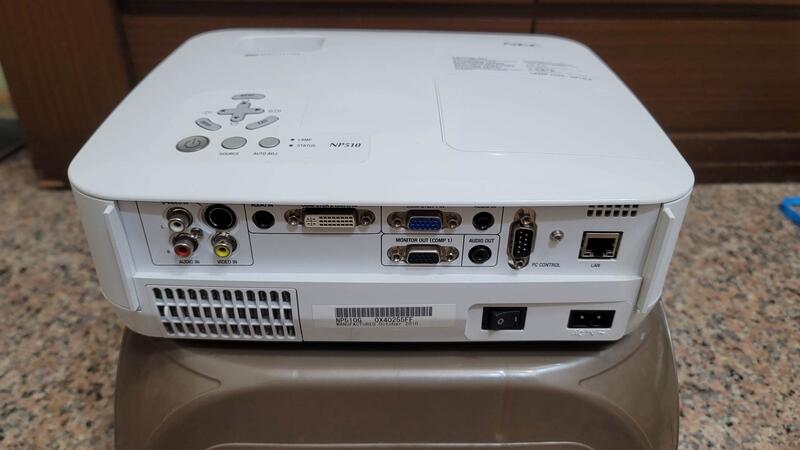 NEC NP510投影機/附遙控器/附電源線(再送一顆燈泡)3000流明 | 露天市集 | 全台最大的網路購物市集