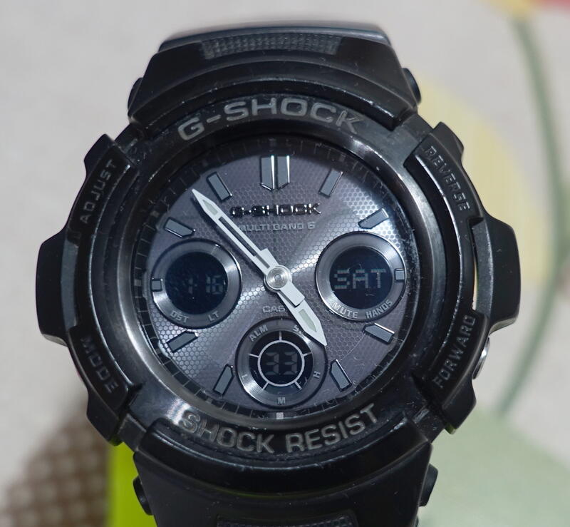 CASIO 卡西歐 G-SHOCK AWGM100B-1A 雙顯錶 | 露天市集 | 全台最大的網路購物市集