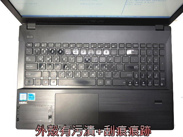 【專賣筆電零件機】ASUS P2530U．可開機．Core i5-6200U(2.3G)．COMBO．1100元(1) | 露天市集 | 全台 ...