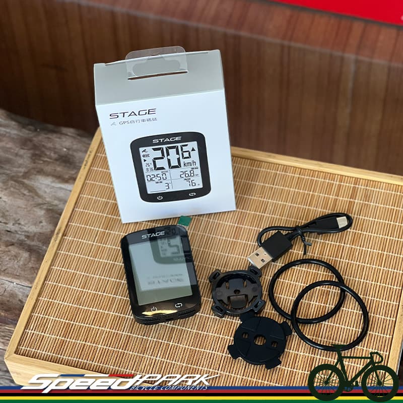 【速度公園】全新 STAGE GPS自行車碼錶CC-01 中文介面 操作簡易 速度 距離 坡度 總里程 碼表 | 露天市集 | 全台最大的網路購物市集