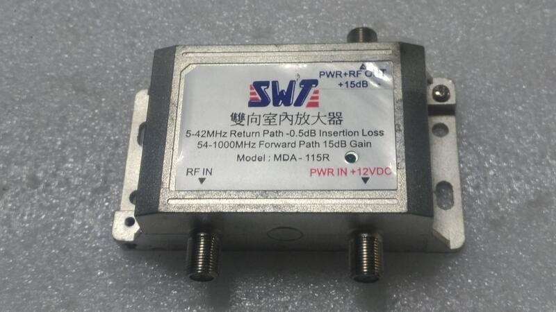 swt mda-115雙向放大器5-1000M.大樓放大器 ic-860.CA-86.第4台幹線強波器.PX數位放大器. | 露天市集 | 全 ...