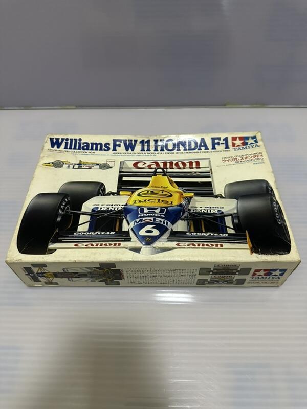 1/20 TAMIYA F1 WILLIAMS FW 11 HONDA Canon 非再版 1/24收藏10多年 | 露天市集 | 全台最大的網路購物市集