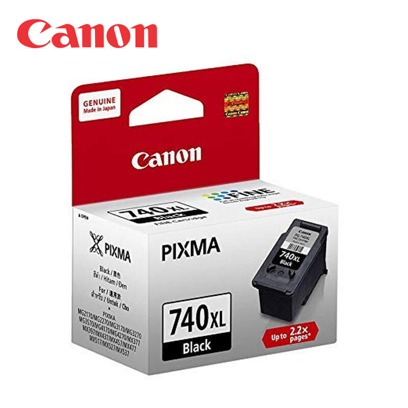 ∞OA-shop∞含稅Canon PG-740XL 原廠黑色高容墨水匣 MG3270.3570.MX437.457 | 露天市集 | 全台最大 ...