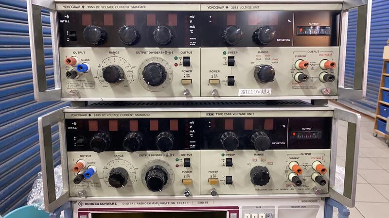 2023yokogawa yew 2553 dc 2563 標準電壓電流產生器 | 露天市集 | 全台最大的網路購物市集