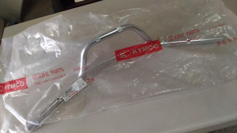 KYMCO 公司貨，LBE8 轉向手柄：奇俠KTR125/150 車手把手轉向手柄龍頭把手方向把。ED電著黑、電鍍銀兩款 | 露天市集 | 全 ...
