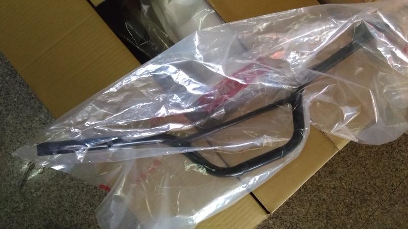 KYMCO 公司貨，LBE8 轉向手柄：奇俠KTR125/150 車手把手轉向手柄龍頭把手方向把。ED電著黑、電鍍銀兩款 | 露天市集 | 全 ...