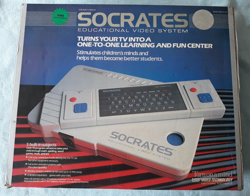 (董)早期遊戲機~1988 Socrates Educational Video System~僅測試可過電/售出不退~ | 露天市集 | 全 ...