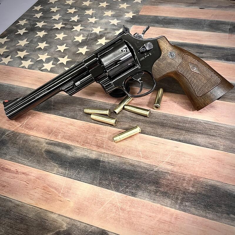 【IDCF】UMAREX Smith & Wesson M29 左輪 6.5 吋 鈦黑 木頭 生存遊戲 22859 | 露天市集 | 全台最大 ...