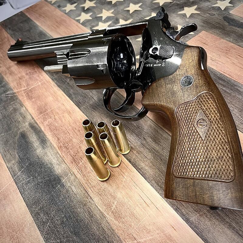 【IDCF】UMAREX Smith & Wesson M29 左輪 6.5 吋 鈦黑 木頭 生存遊戲 22859 | 露天市集 | 全台最大 ...