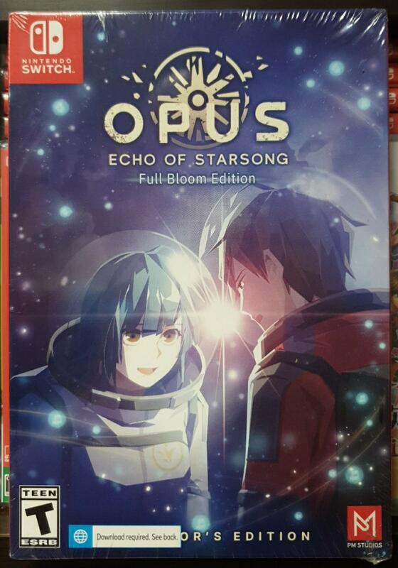 【全新現貨】NS Switch遊戲 OPUS：龍脈常歌 -最終版- 中文版 限定版 美版封面ESRB | 露天市集 | 全台最大的網路購物市集