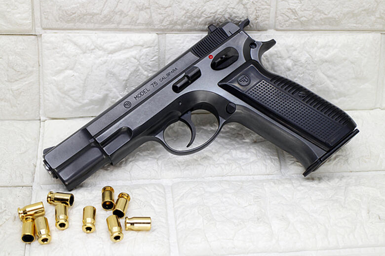 ASG Marushin CZ75 拋殼 手槍 GBB 瓦斯槍 優化重量版 跳殼 Airsoft 生存遊戲 | 露天市集 | 全台最大的網路購物市集
