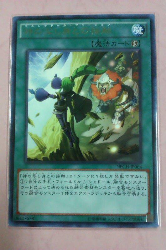 遊戲王 現貨 韓紙 902 NECH-JP064 與神之寫身的接觸 神影依融合(銀字)(全新)搜尋SD37-JP024 | 露天市集 | 全台最大的網路購物市集