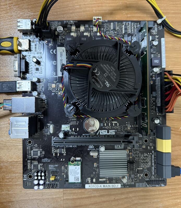 二手 華碩 ASUS K31CD-K MAIN BD.// 主機板 I5 6400 DDR4 4GB | 露天市集 | 全台最大的網路購物市集