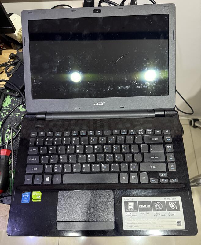 零件機 acer E5-472G i5 4210M 四代 4g 記憶體 820m 顯示卡 故障機 | 露天市集 | 全台最大的網路購物市集
