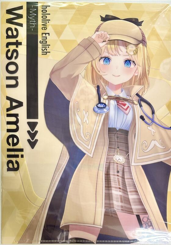 [ALG] 現貨 Hololive English 資料夾 華生·阿梅莉亞 Watson Amelia | 露天市集 | 全台最大的網路購物市集