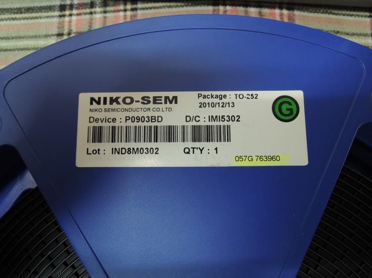 P0903BD NIKO-SEM 25V 50A 50W TO-252 MOSFET [B01] [A01] | 露天市集 | 全台最大的網路購物市集
