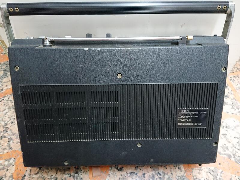 ∼瑞优使∼Sony CF-480S 手提收音機 故障 零件機 | 露天市集 | 全台最大的網路購物市集