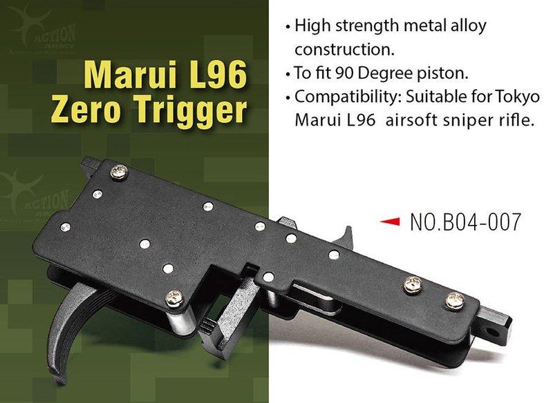 【侵掠者】 Action Army MARUI L96 Zero Trigger輕量化零扣壓板機組-預購商品 | 露天市集 | 全台最大的網路購物市集