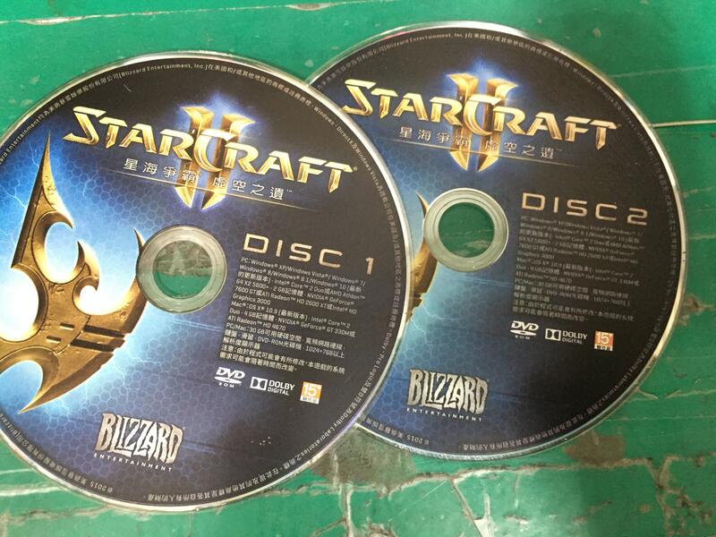 智凡迪 STARCRAFT 2～星海爭霸 2：虛空之遺《二片裝》PC版㊣正版㊣光碟正常 PC GAME 電腦遊戲B100 | 露天市集 | 全 ...