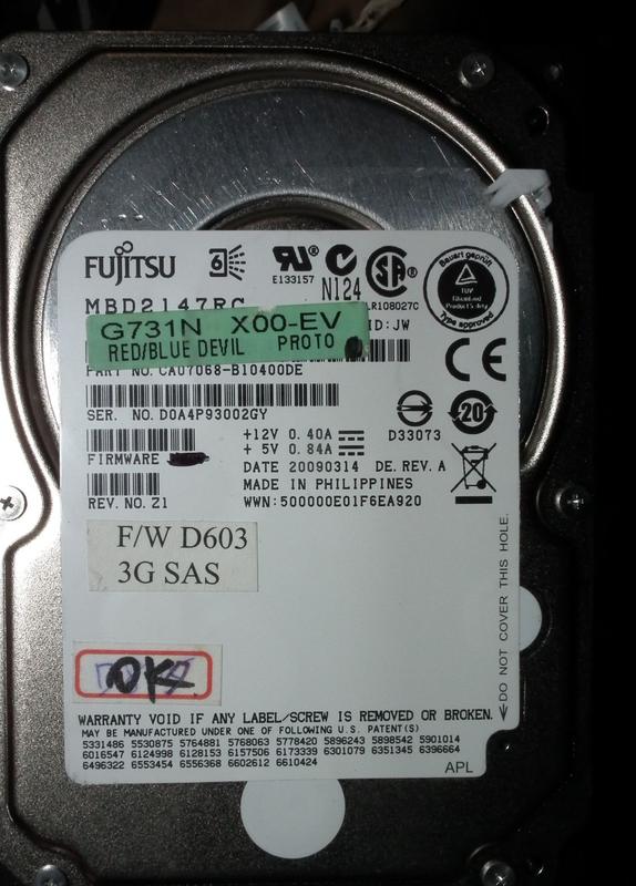 DELL 146GB 10K 2.5吋SAS硬碟0G731N 146G MBD2147RC 147G戴爾FUJITSU | 露天市集 | 全台 ...