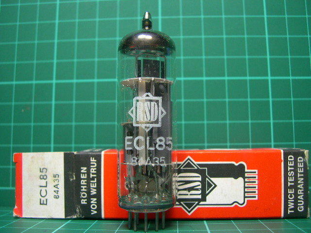 【管家】RSD ECL85 (= 中國 6F3 =蘇6F5P = 美6GV8 )全新德製真空管 | 露天市集 | 全台最大的網路購物市集
