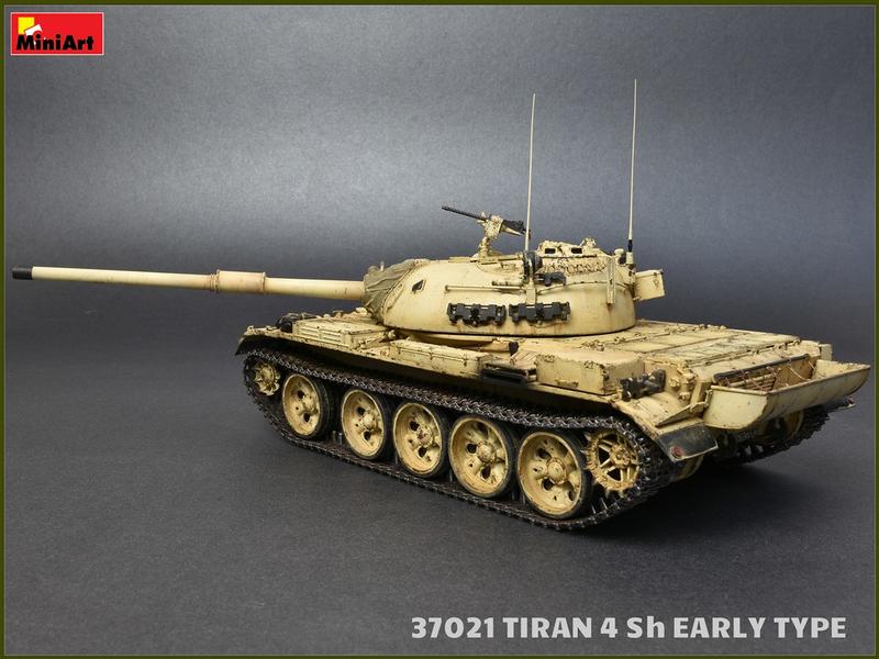 MiniArt 1/35 37021 以色列國防軍 Tiran 4Sh 中戰車 (早期型) (全內構) | 露天市集 | 全台最大的網路購物市集