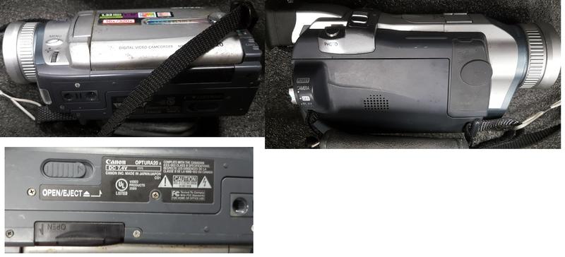 賣家出清二手復古日本制CANON OPTURA 20 MINI DV(無電池測試面板老化當收藏/裝飾品) | 露天市集 | 全台最大的網路購物市集