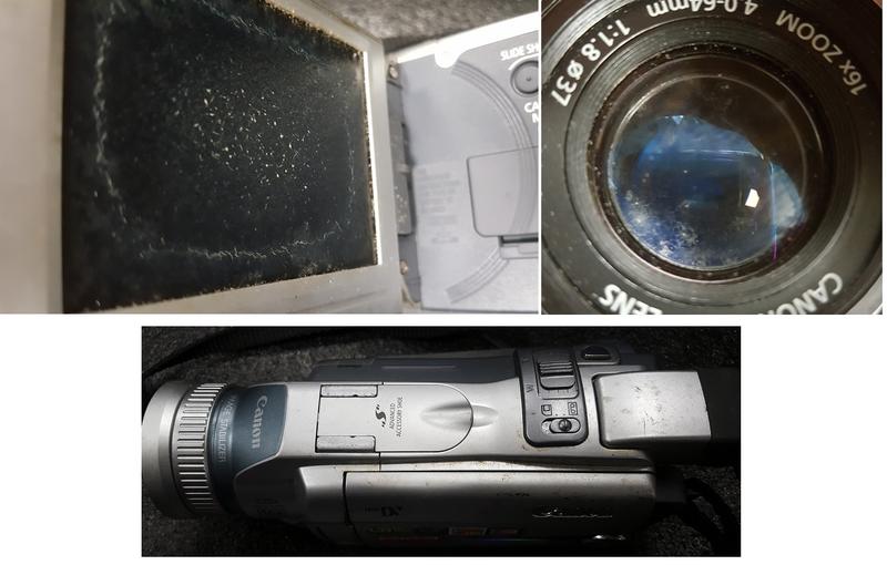 賣家出清二手復古日本制CANON OPTURA 20 MINI DV(無電池測試面板老化當收藏/裝飾品) | 露天市集 | 全台最大的網路購物市集