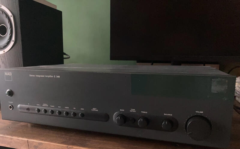英國綜合擴大機 NAD c340 可前後級獨立 | 露天市集 | 全台最大的網路購物市集