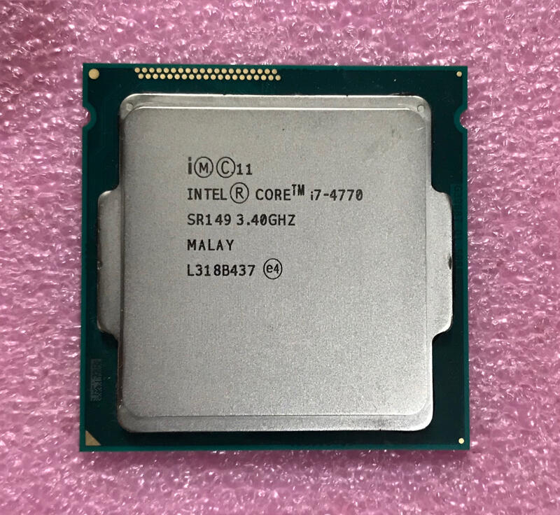 Intel Core i7-4770 3.40Ghz 8M LGA1150 CPU | 露天市集 | 全台最大的網路購物市集