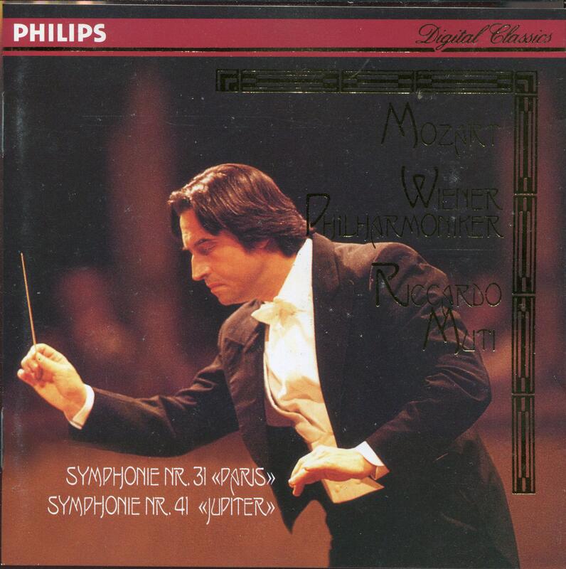 Mozart Symphonies Nos.31 , 41 -- Riccardo Muti -- Philips CD | 露天市集 | 全 ...