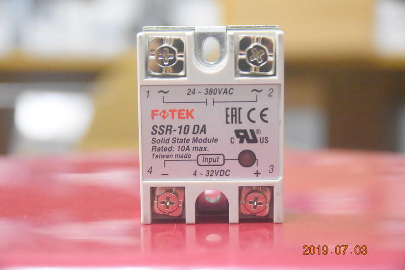 FOTEK 陽明 SSR-10DA 固態繼電器 SSR. | 露天市集 | 全台最大的網路購物市集