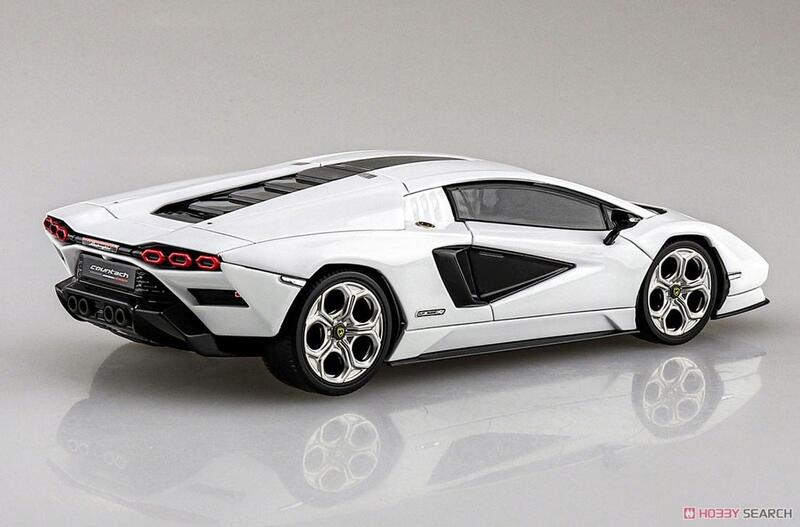 Aoshima 1/32 Snap Kit Lamborghini Countach LPI 800-4白(06539) | 露天市集 | 全 ...