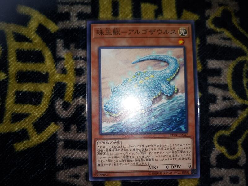 【文化卡鋪】ETCO-JP037 珠玉獸 阿爾戈龍 (日紙普卡) | 露天市集 | 全台最大的網路購物市集