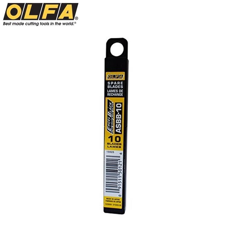 耀您館★日本OLFA折斷式特專黑刃刀片美工刀替刃ASBB-10高碳鋼;超銳利;10入適A-1 A-3 A-5 SVR-1 | 露天市集 | 全台最大的網路購物市集