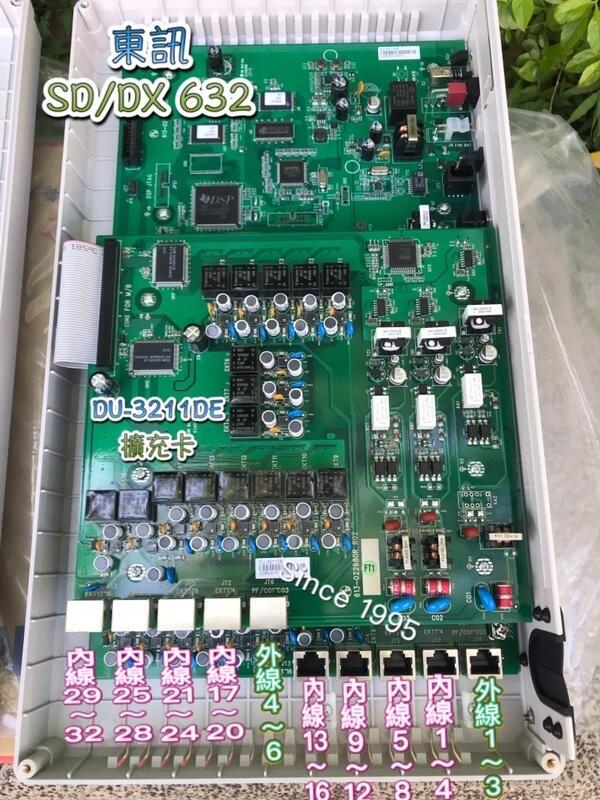 Since1995–(6外32內）東訊SD/DX 632 主機— | 露天市集 | 全台最大的網路購物市集